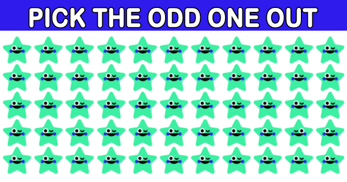 91% Of People Can’t Find The Different Star In 10 Seconds. – SELFIE QUIZ