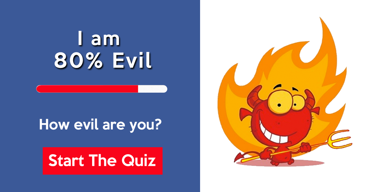 How Evil Are You?