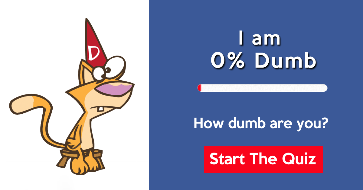 How Dumb Are You?