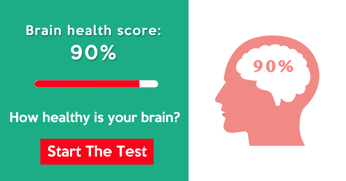 Your brain health score is: