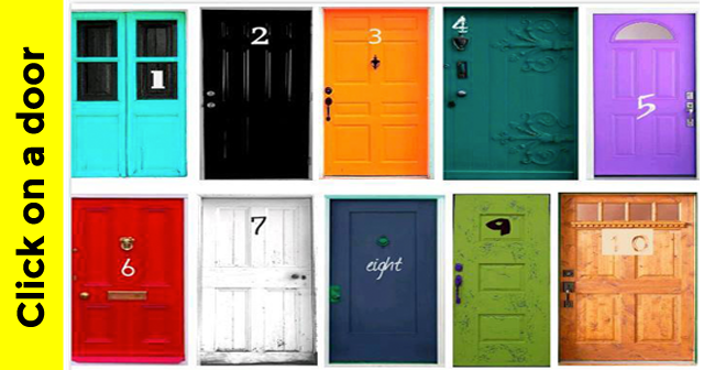The Door You Pick Gives Deep Insight About You