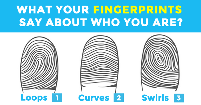 What Does Your Fingerprint Pattern Say About Who You Are?