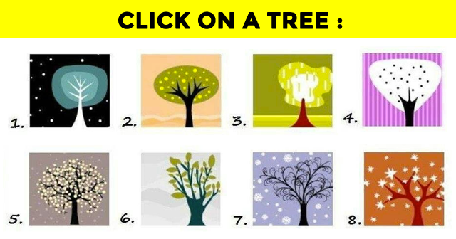 The Tree You Pick Gives Deep Insight About You